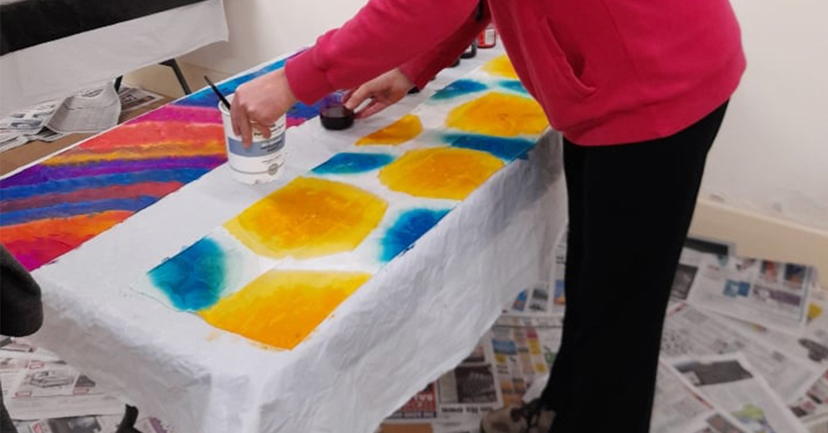 Silk Scarves with Helen Moon – The Pinnaroo Project